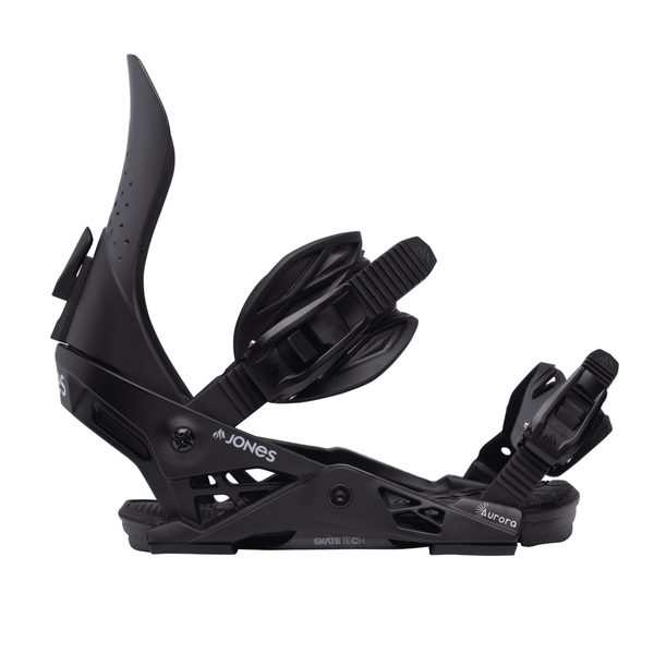 JONES Women's Aurora Snowboard Bindings Eclipse Black 2024 - Freeride ...