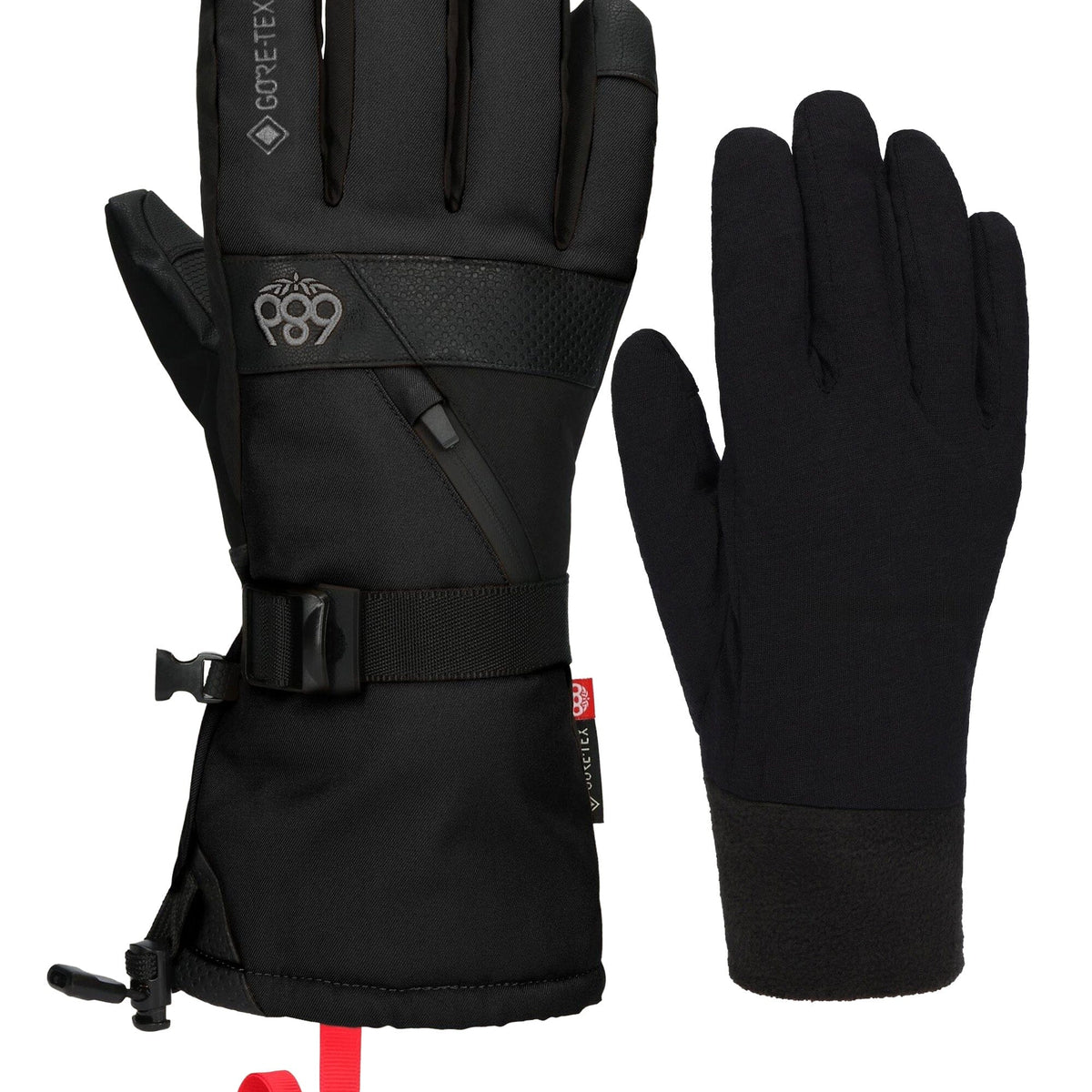 686 GORE-TEX Smarty 3-In-1 Gauntlet Glove Black – Freeride Boardshop