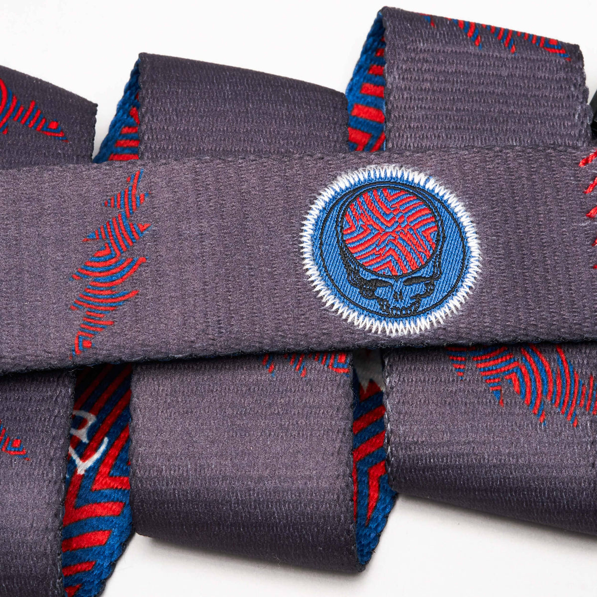 ARCADE Grateful Dead Stretch Belt We Are Everywhere Charcoal - Freeride ...