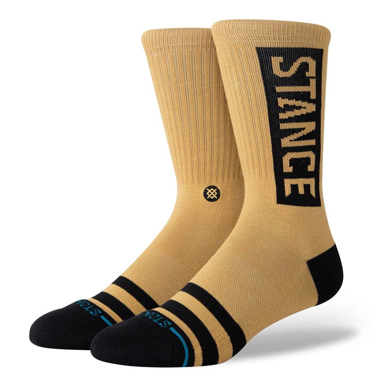 STANCE OG Crew Socks Sand - Freeride Boardshop