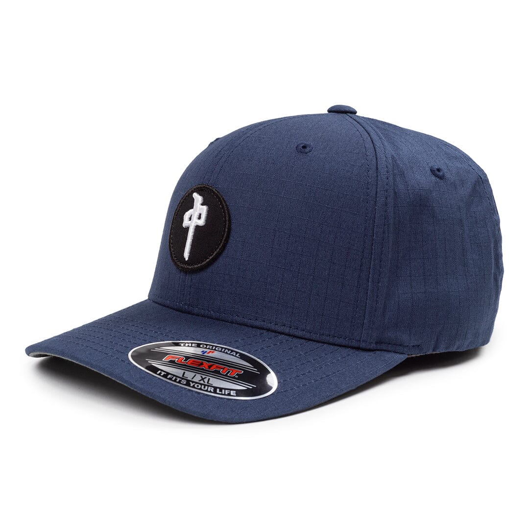 RDS Ripstop Chung Patch Flexfit Hat Navy – Freeride Boardshop
