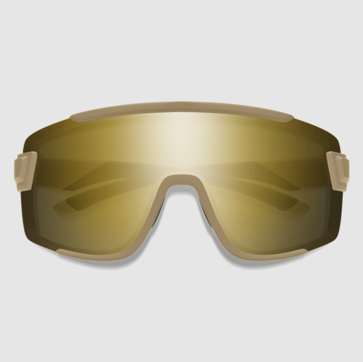 SMITH Wildcat Matte Safari - ChromaPop Black Gold Sunglasses - Freeride ...